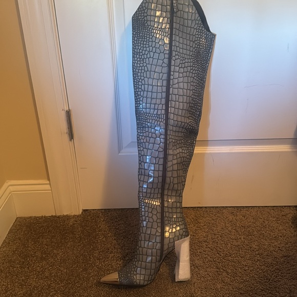 I Am Jennifer Le | Shoes | Women Thigh High Boots Winter Sexy High ...